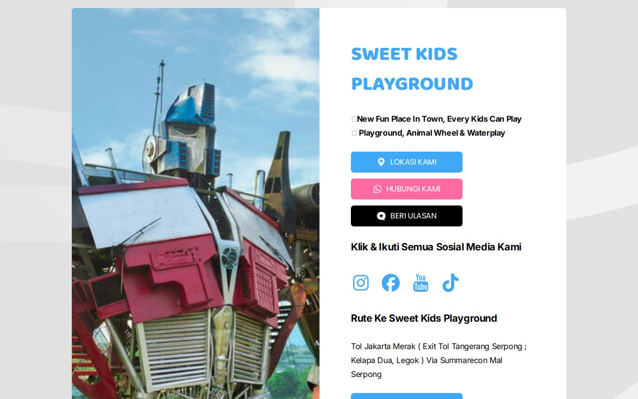 Sweet Kids Playground